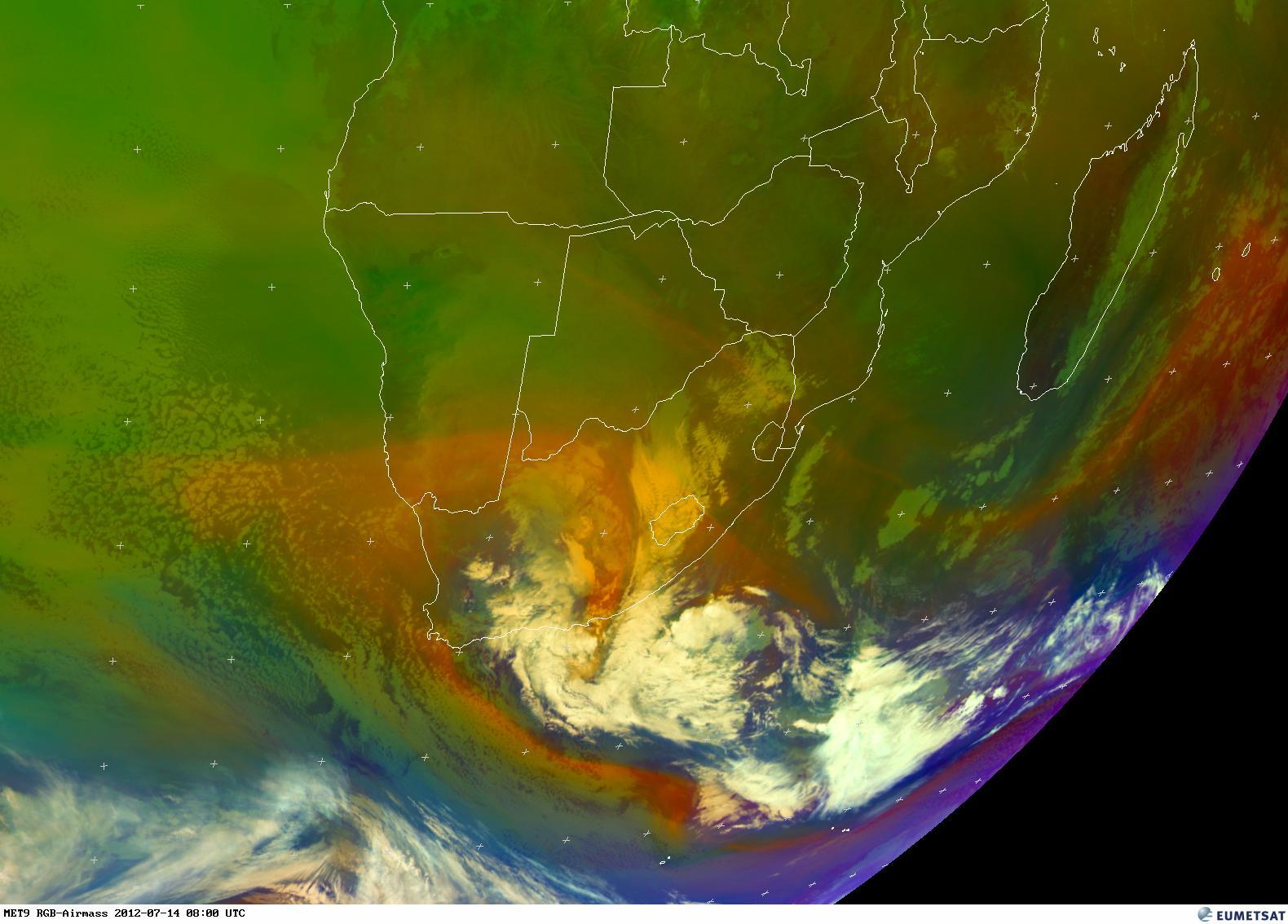 SA Weather and Disaster Observation Service: Extratropical cyclone over ...