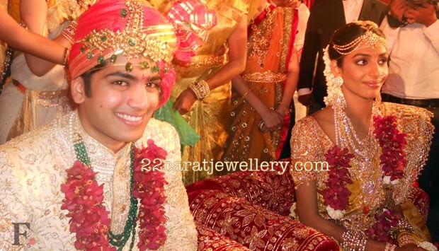 Mallika Reddy in Heavy Diamond Jewelry - Jewellery Designs