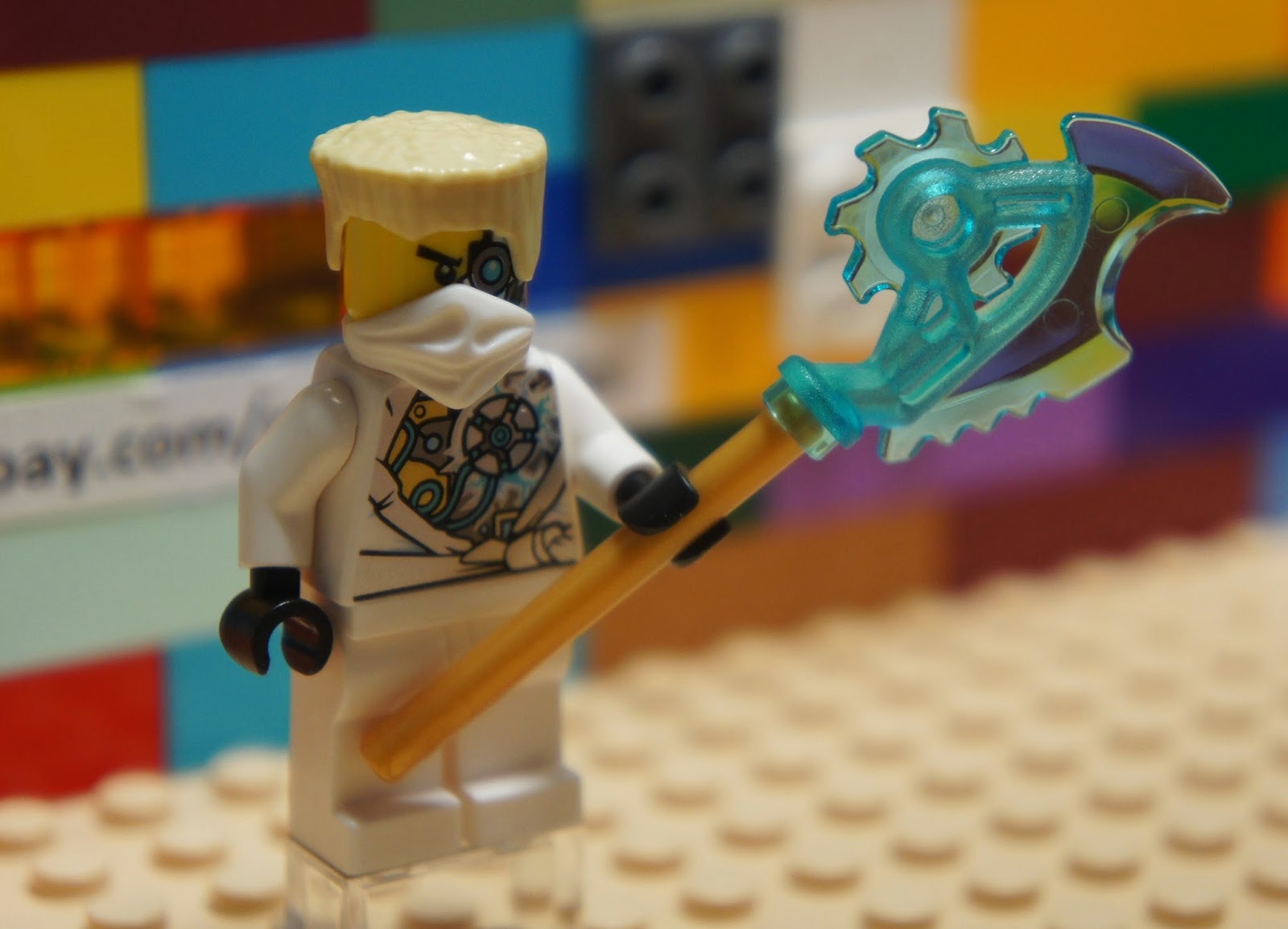 Lego Ninjago White Ninja