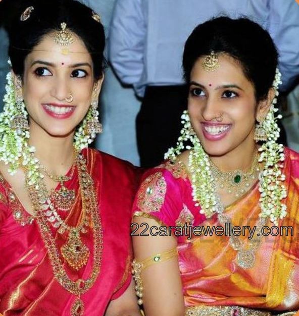 Celebrities Gorgeous Traditional Diamond Bridal Set - Jewellery Designs