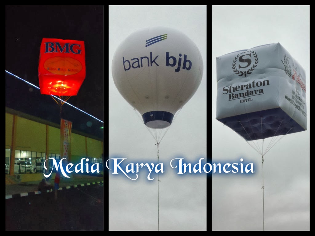 Balon Iklan / Balon Promosi udara | Media Balon Indonesia