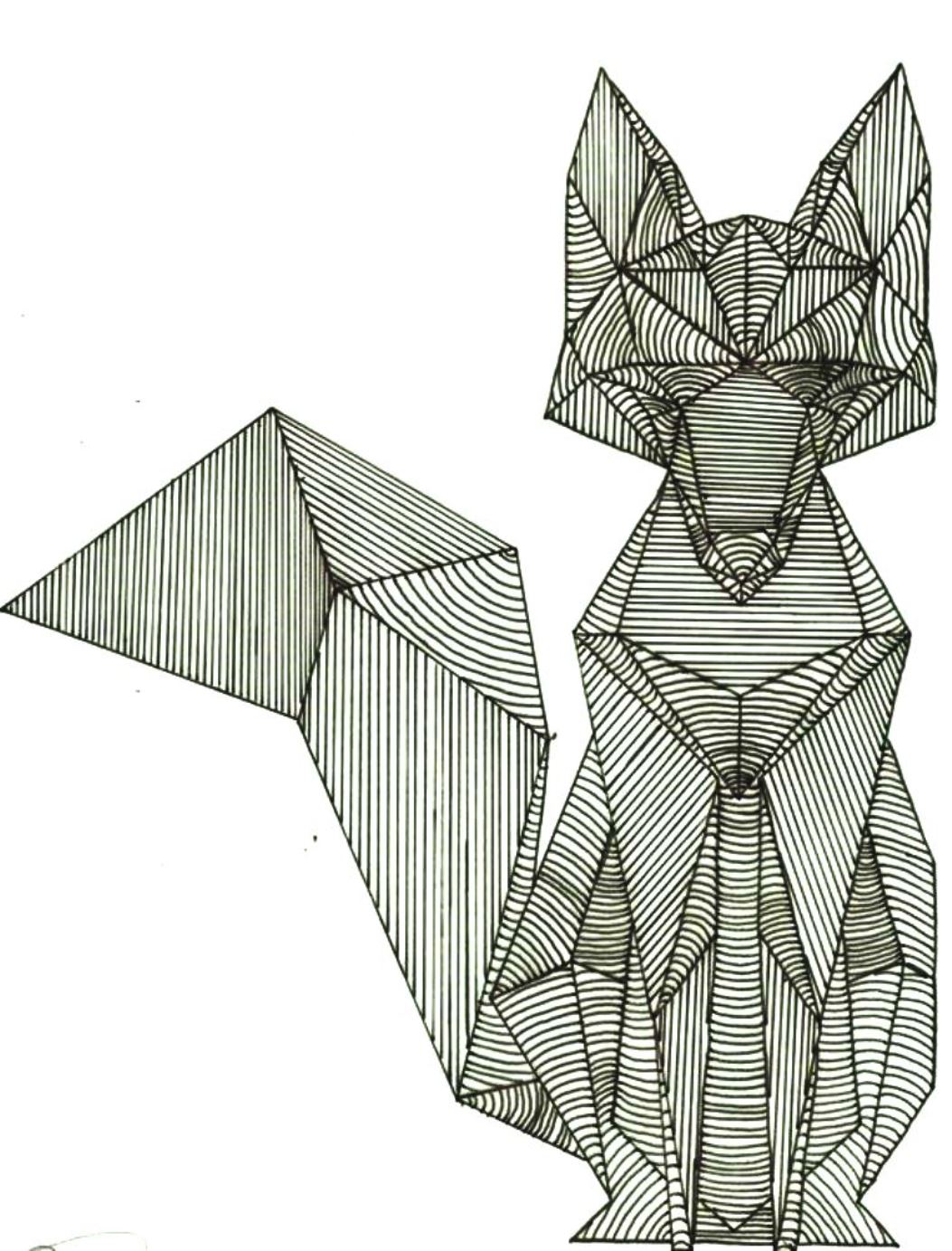 Arte Lineal De Una Pieza