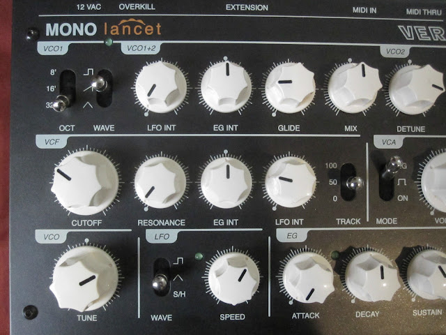MATRIXSYNTH: VERMONA MONO LANCET - 2 X VCO Mono synth module
