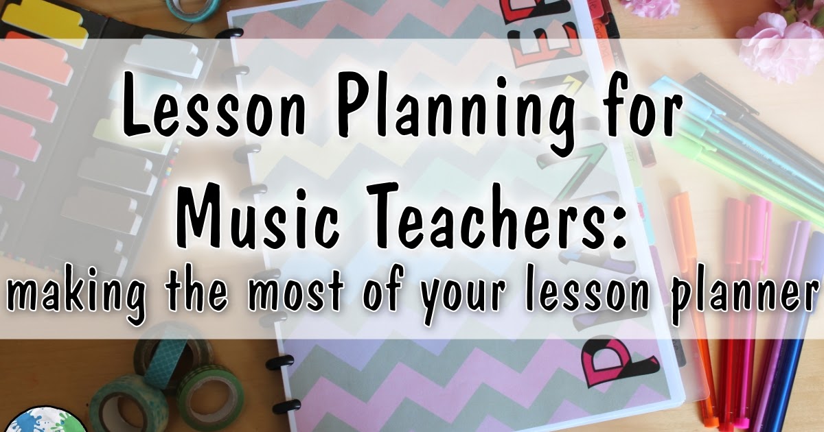 making the most of your lesson planner | Organized Chaos