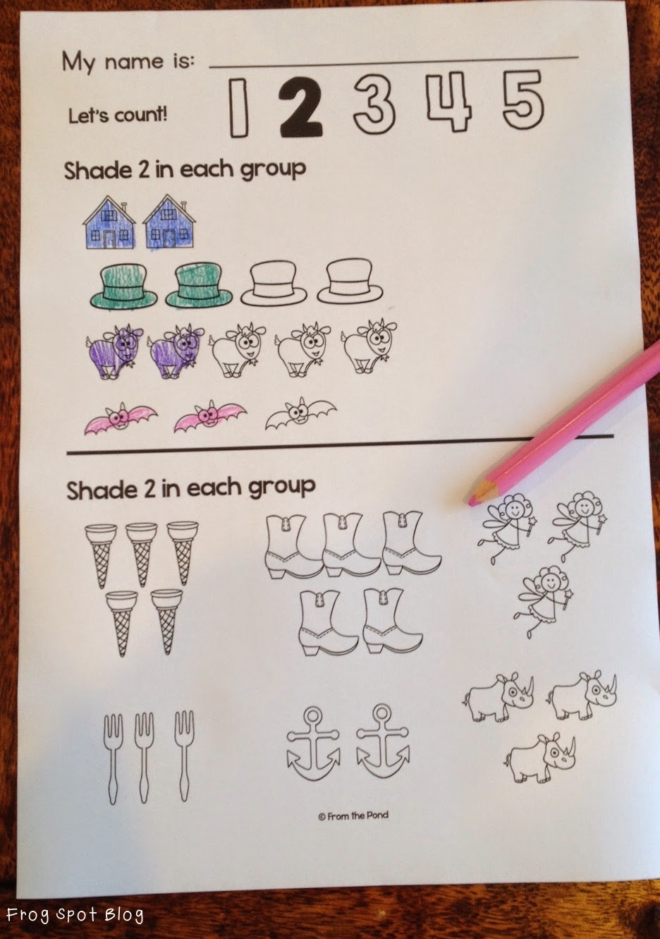 Let's Learn Numbers - Teaching Numbers for the First Time | From the Pond