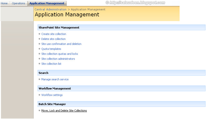 Move Site Collection to Another Content Databases in SharePoint 2007 ...