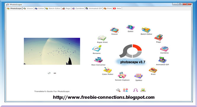 PhotoScape 3.7 Latest Version Free Download | Freebie-Connections!
