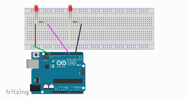 TecnoBlog: 1º Práctica Arduino UNO