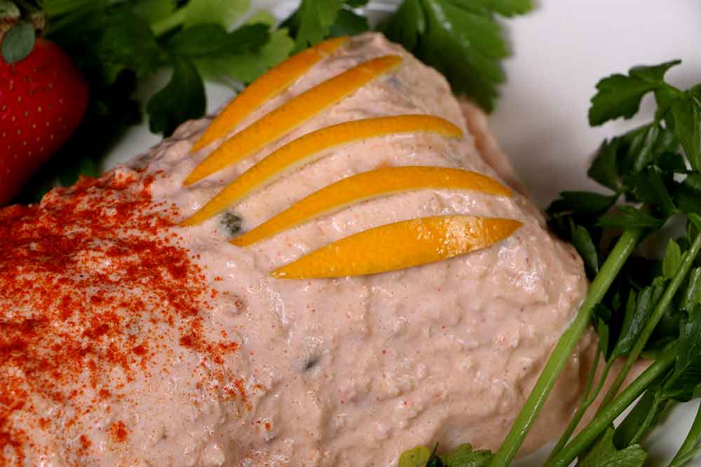 An Eat'n Man: Smoked Salmon Mousse in Mold