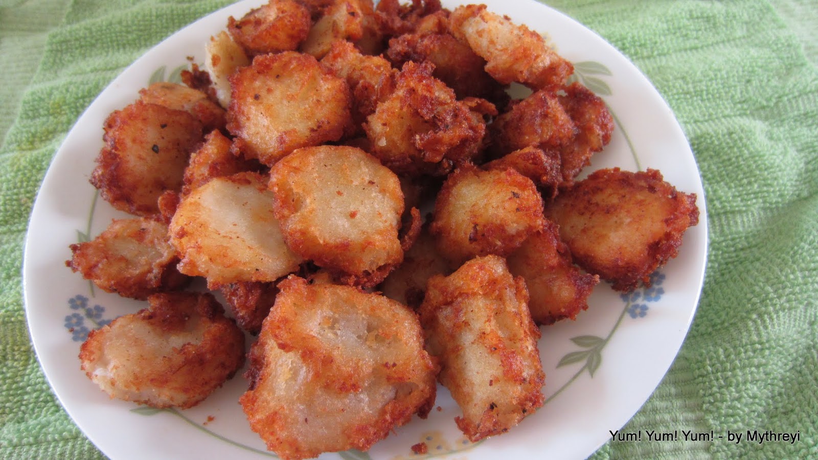 Yum! Yum! Yum!: Chema Dumpala Fry ~ Taro Root Stir-Fry