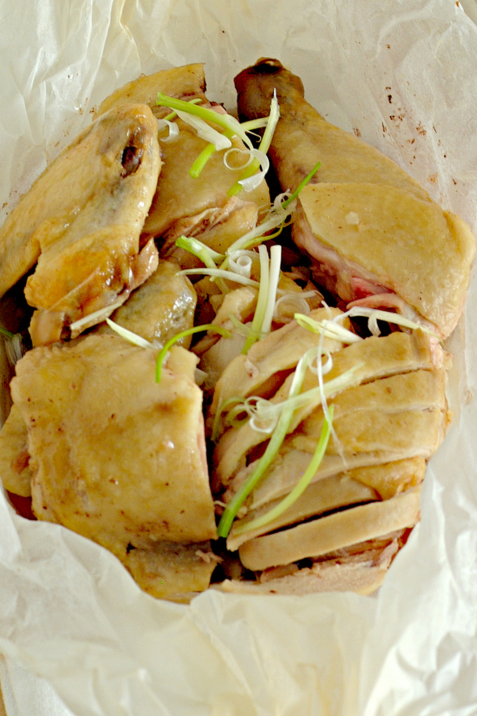 [Chinese Recipes] Hakka Salted Steamed Chicken - All Asian Recipes For You