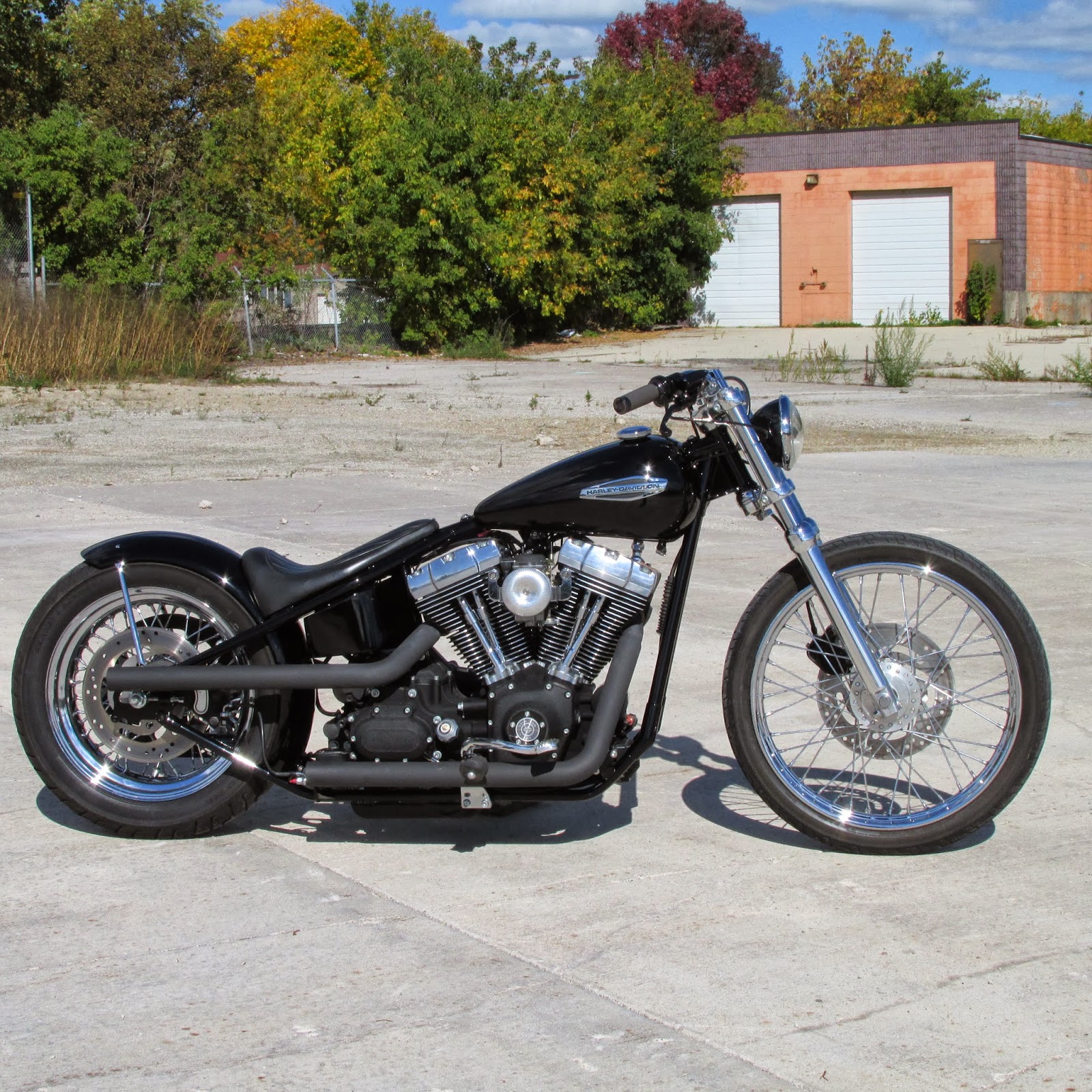 Luke Bruheim: Twin Cam Rigid Dyna Chopper