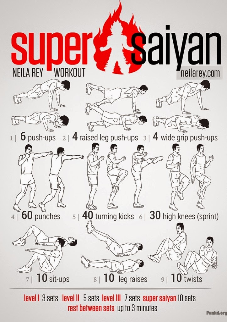Kenny Porter: Super Saiyan Workout - Getting back in shape
