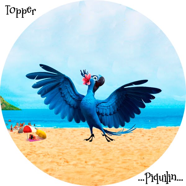 Kits Imprimibles Piquilin: Kit Imprimible Perla Rio GRATIS