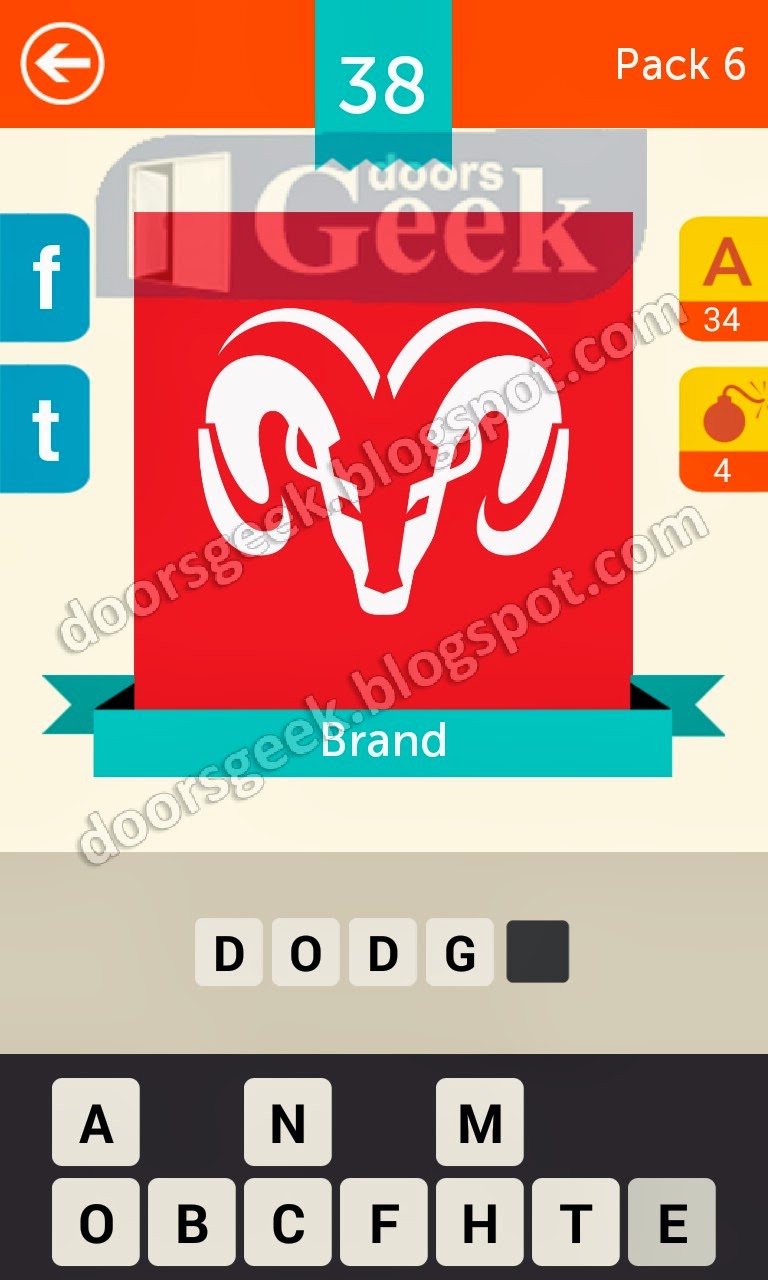 Mega Quiz [Pack 6] Level 38 ~ Doors Geek