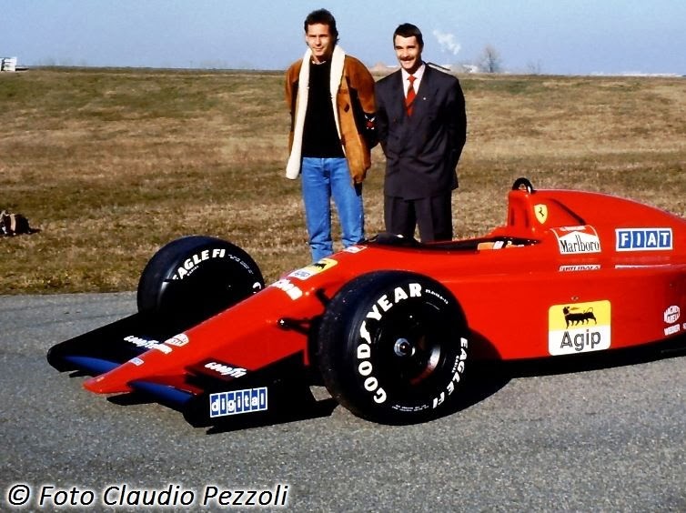 F1/ PRESENTAZIONE DELLA FERRARI F640 1989 - FOTO DI CLAUDIO PEZZOLI ...
