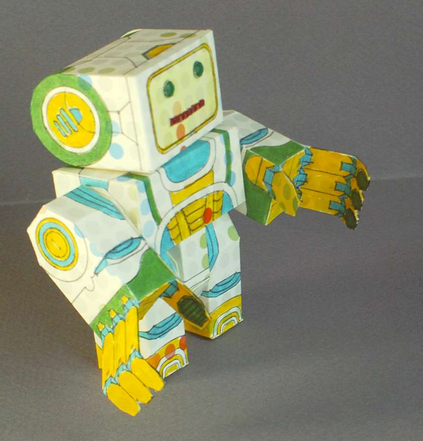 Susan Bluerobot: ZINGING the 3D Robots