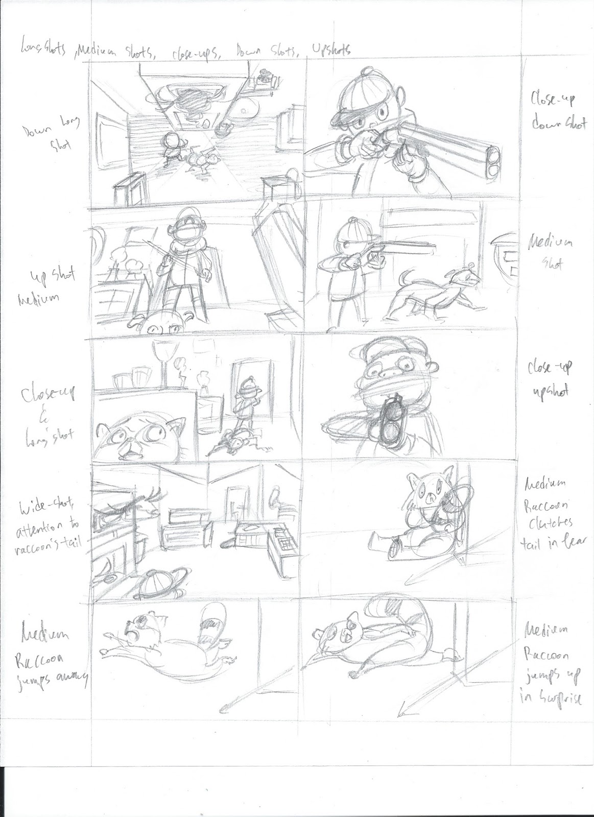 Sheridan Animation 2015 Portfolio: Character Design and Layout