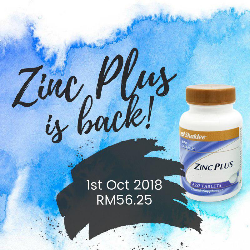 Zinc Plus Shaklee & Set Kesihatan Dalaman Khas Untuk Lelaki | Umi Nazrah