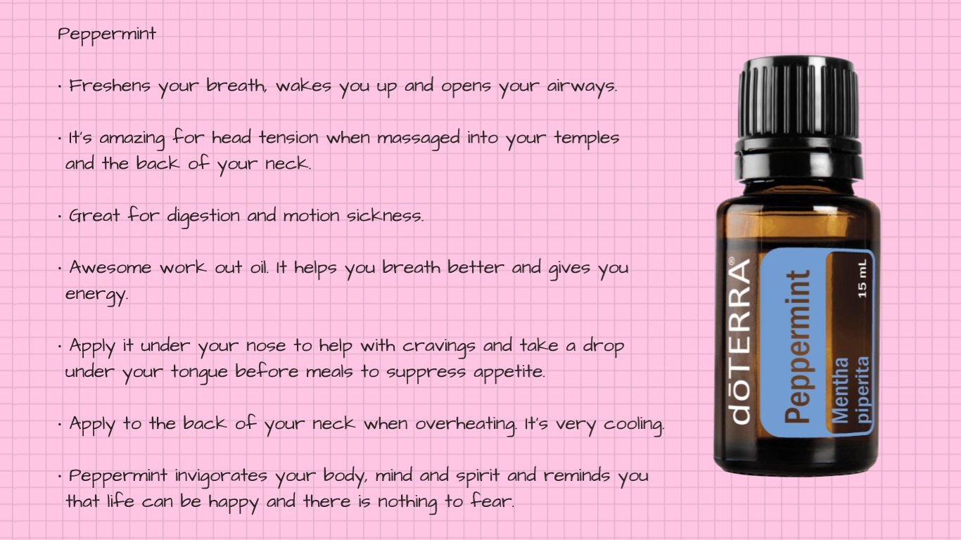 How To Use Your doTERRA Samples