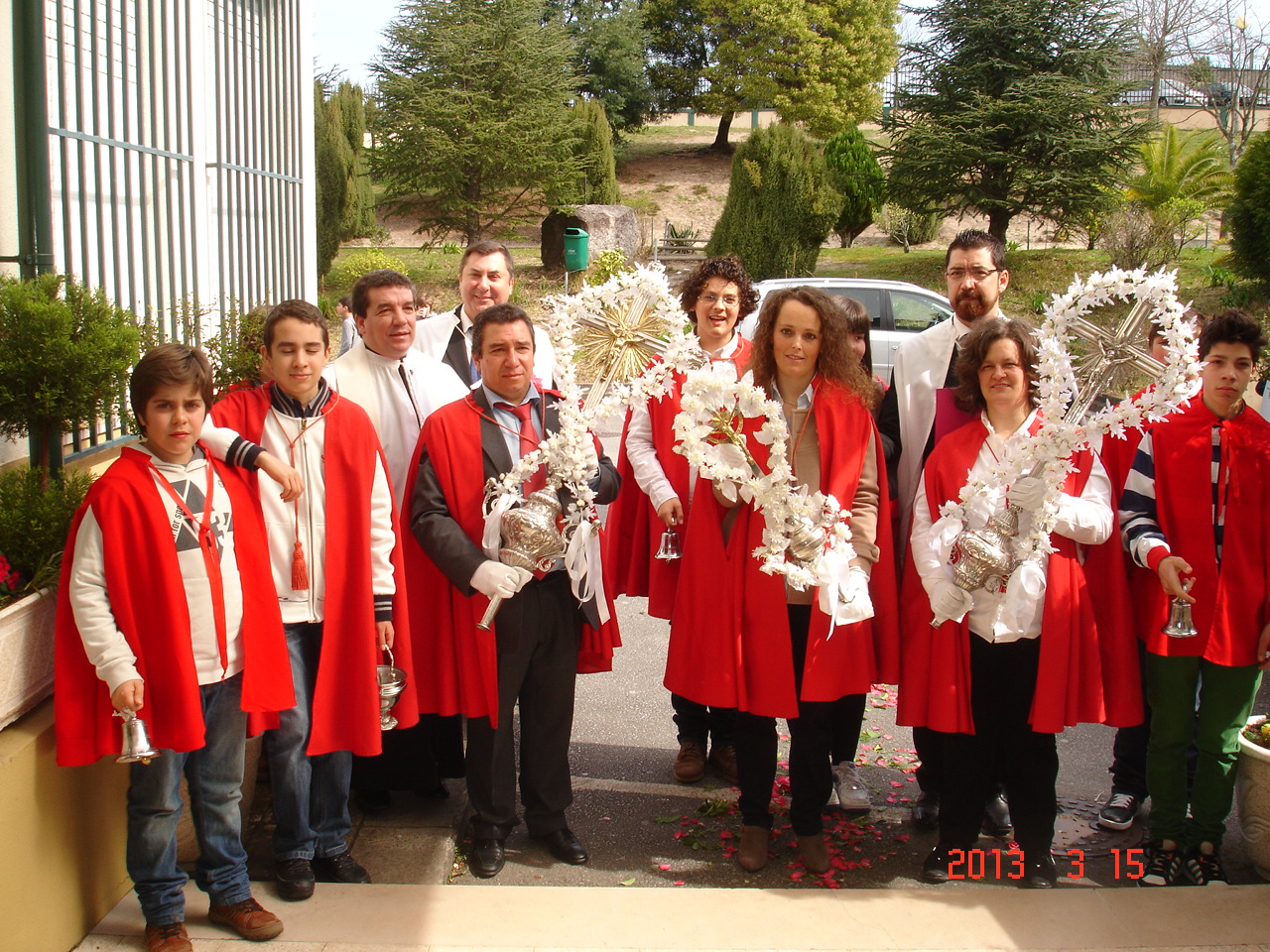 O Povo Famalicense: Visita Pascal no Agrupamento de escolas D.Maria II