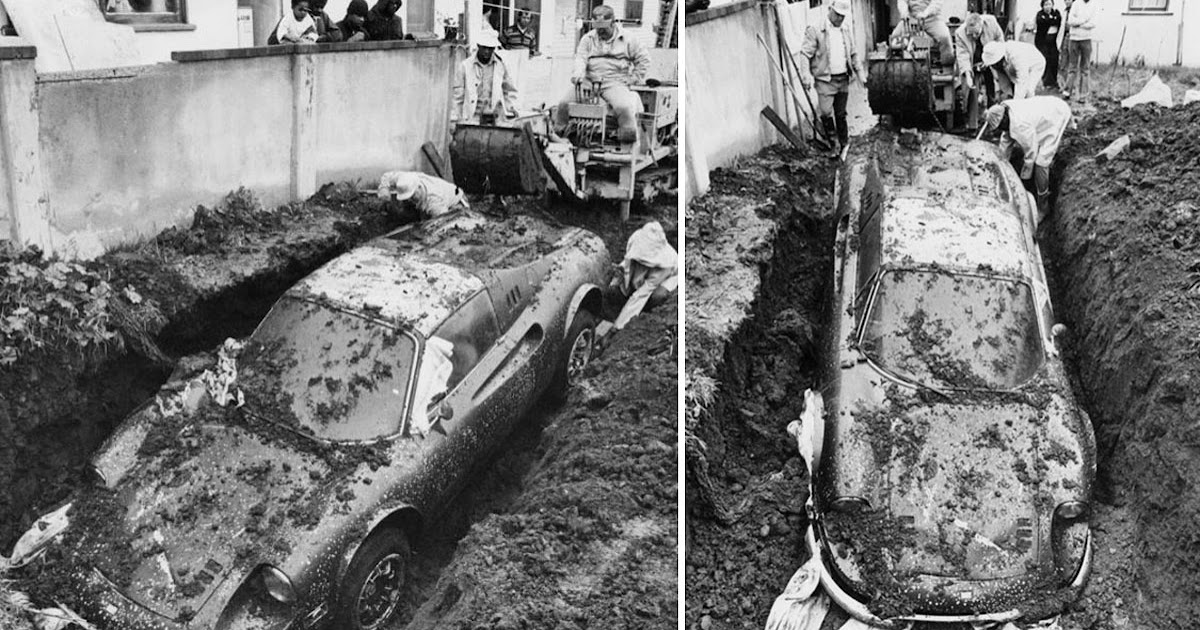 Dug Up a Dino: How a 1974 Ferrari Dino Ended Up Buried in Someone’s ...