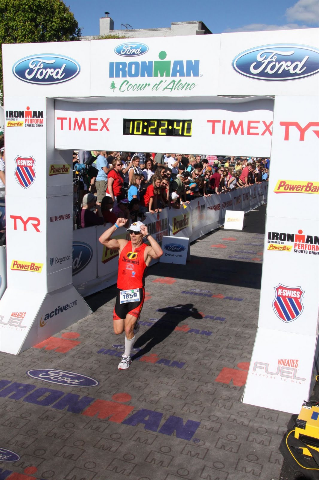 Favorite Finish Lines: Ironman Coeur d'Alene 2011