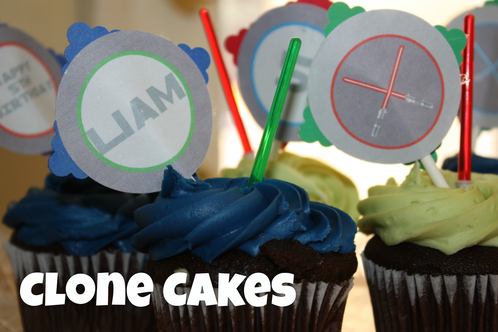 Banana Sandwiches: Liam's SW Birthday Party: Before