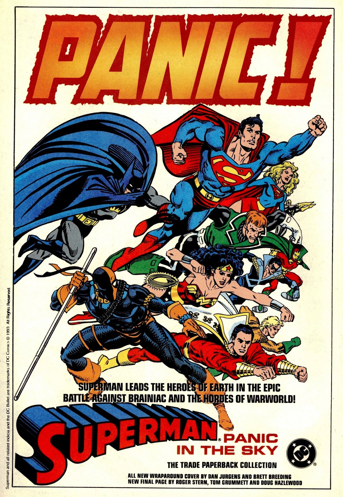 HISTORY OF DC UNIVERSE : SUPERMAN 90s: 1990-1993