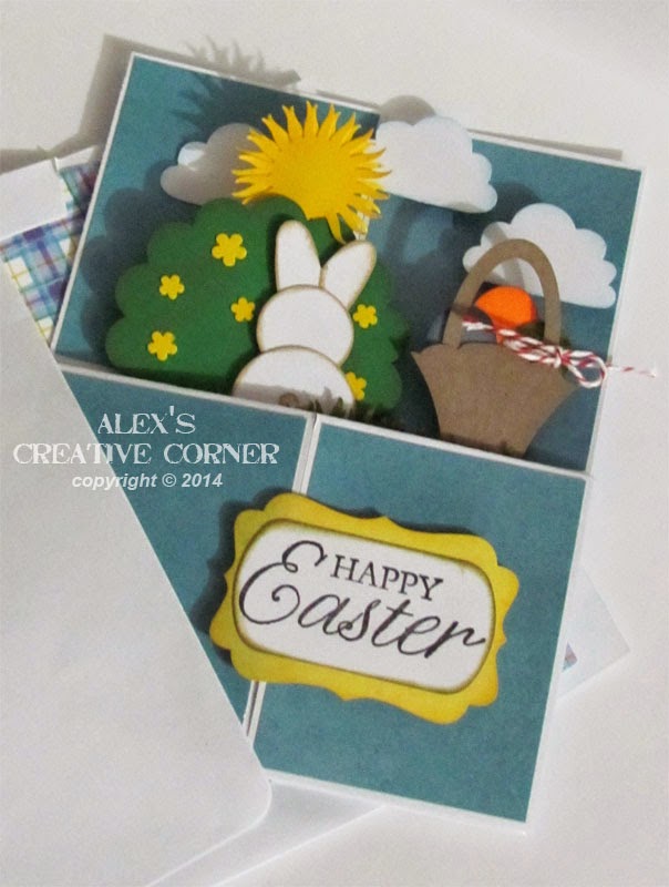 Alex's Creative Corner: Pop-up Easter Box Card