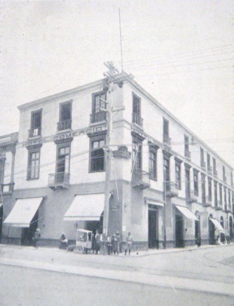 Antiguos Hoteles de Lima en el Perú: Hotel Comercio