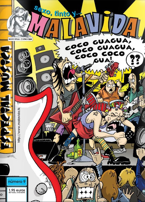 Tebeos Malavida: el blog de la Editorial Cornoque: Malavida 9: Sexo ...