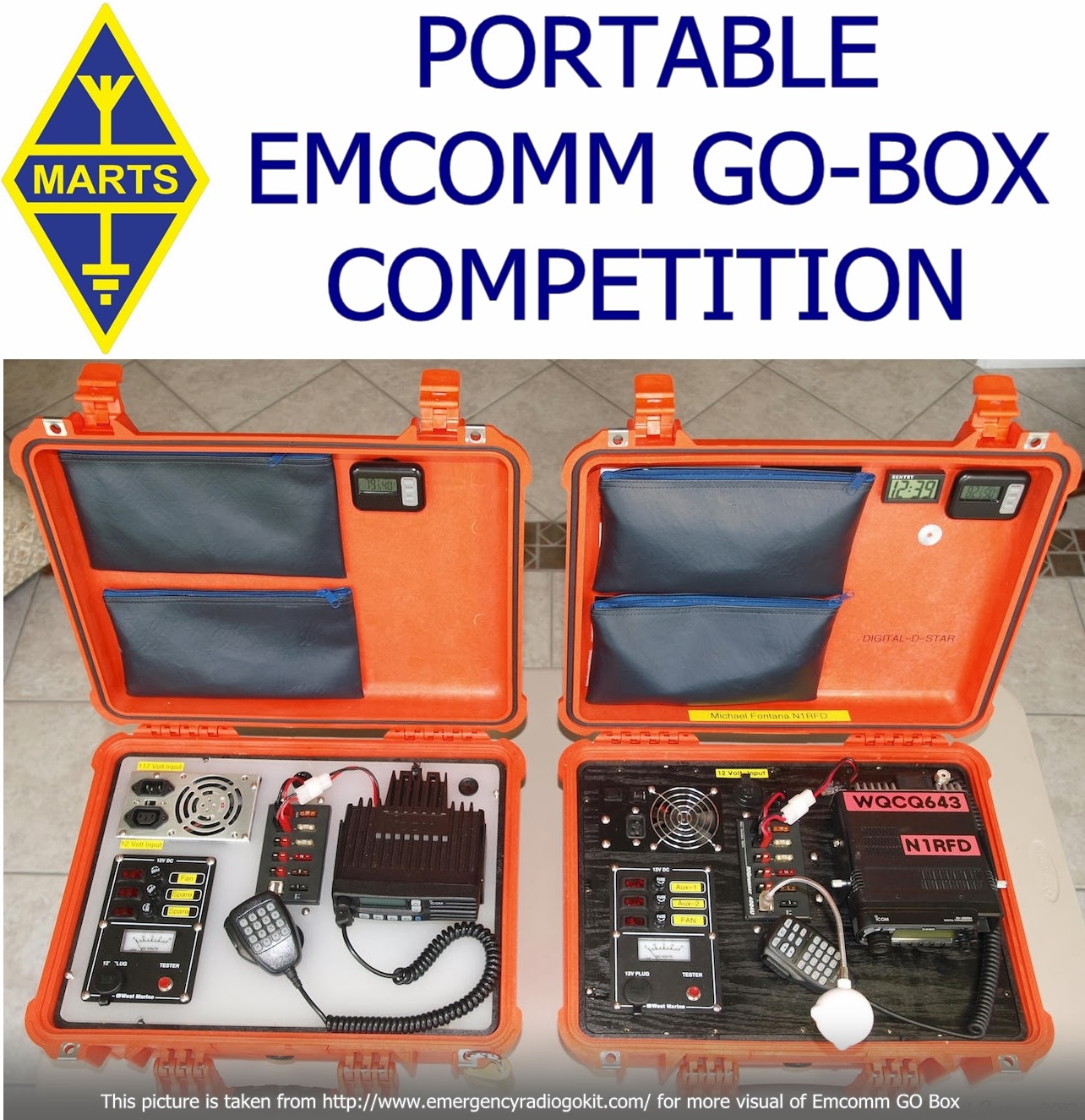 MARTS PORTABLE EMCOMM GO-BOX COMPETITION