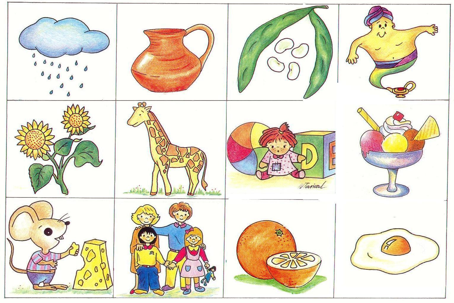 Espacio de PT: Láminas "Ciceron" para trabajar fonemas