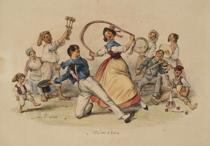 BOOKTRYST: How To Dance The Tarantella, In Scarce Lithographs (Cue The ...