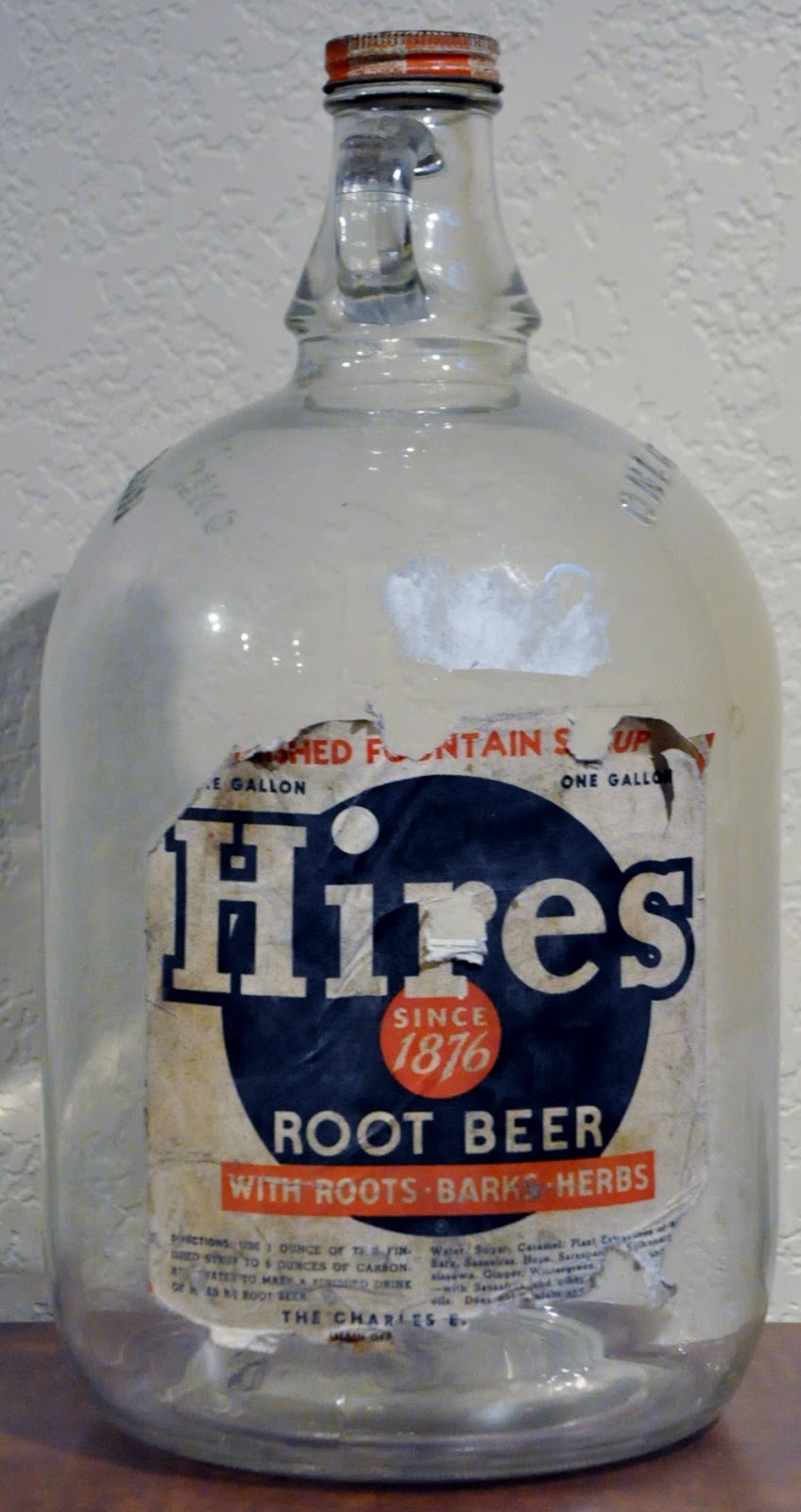 Tom's Root Beer Collectibles: Root Beer Cones and Gallon Jugs