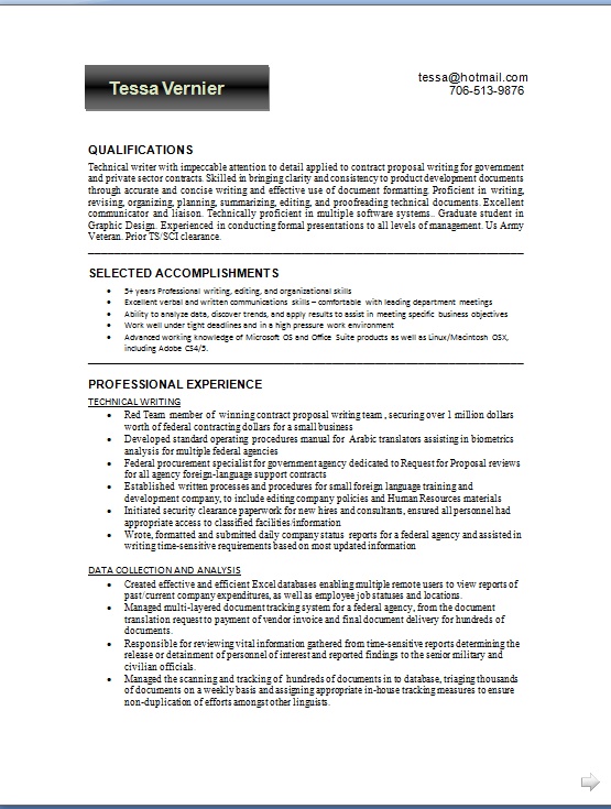 Data Collection and Analysis Resume Format in Word Free Download