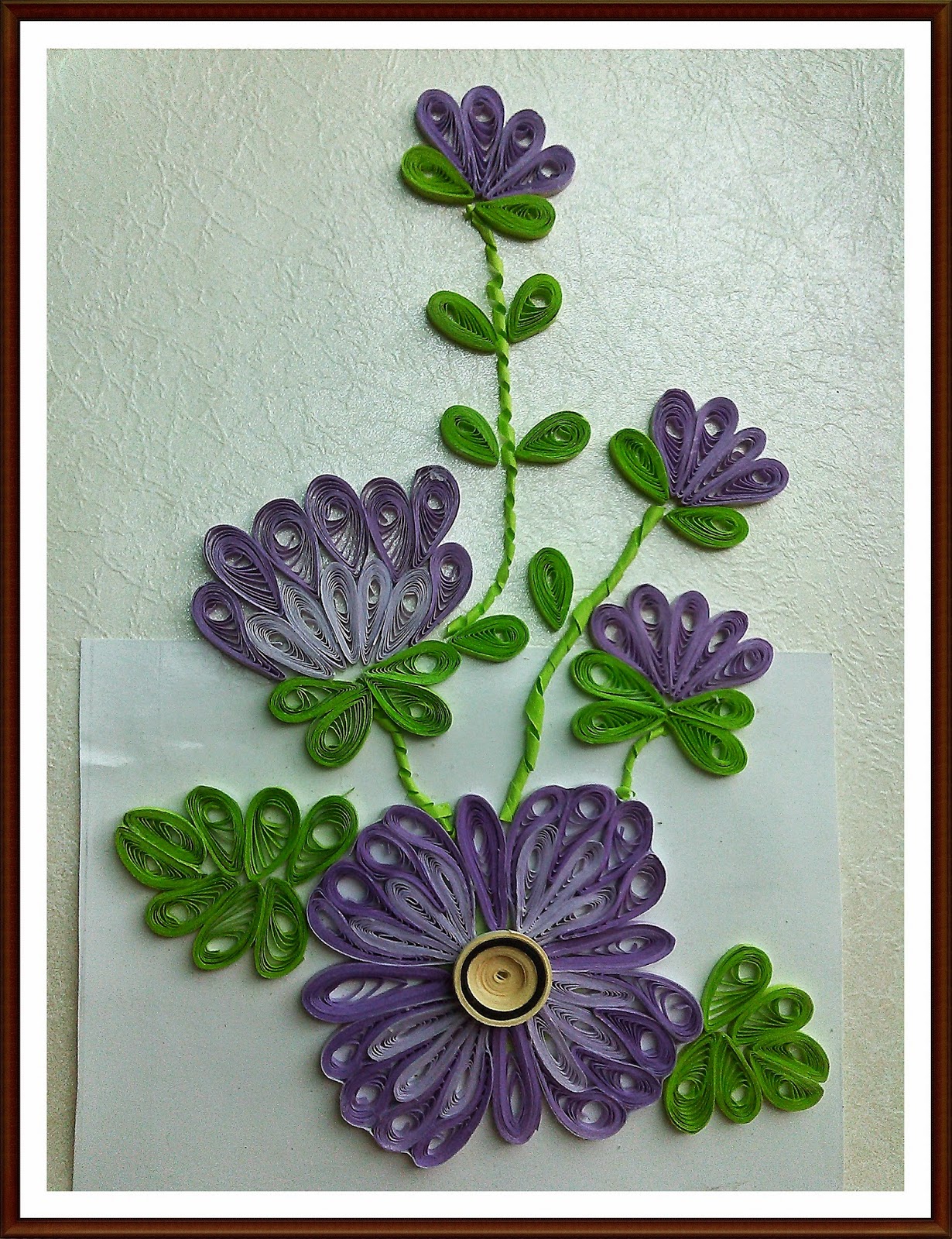 Gambar Bunga Paper Quilling - Andira Gambar