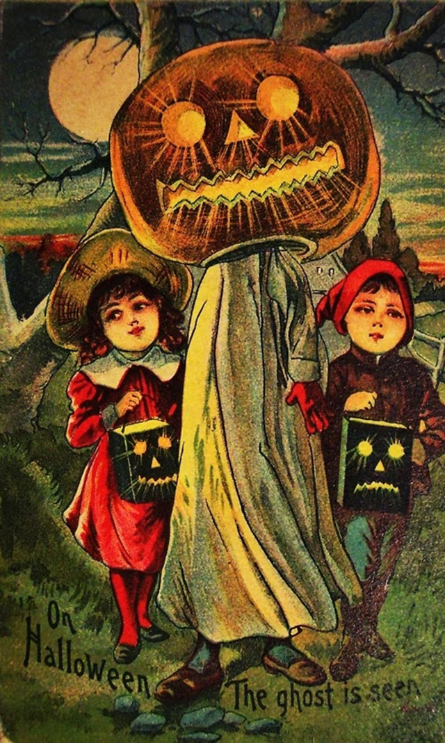 39 Bizarre Vintage Postcards Greeting Halloween From the 1900s and ...