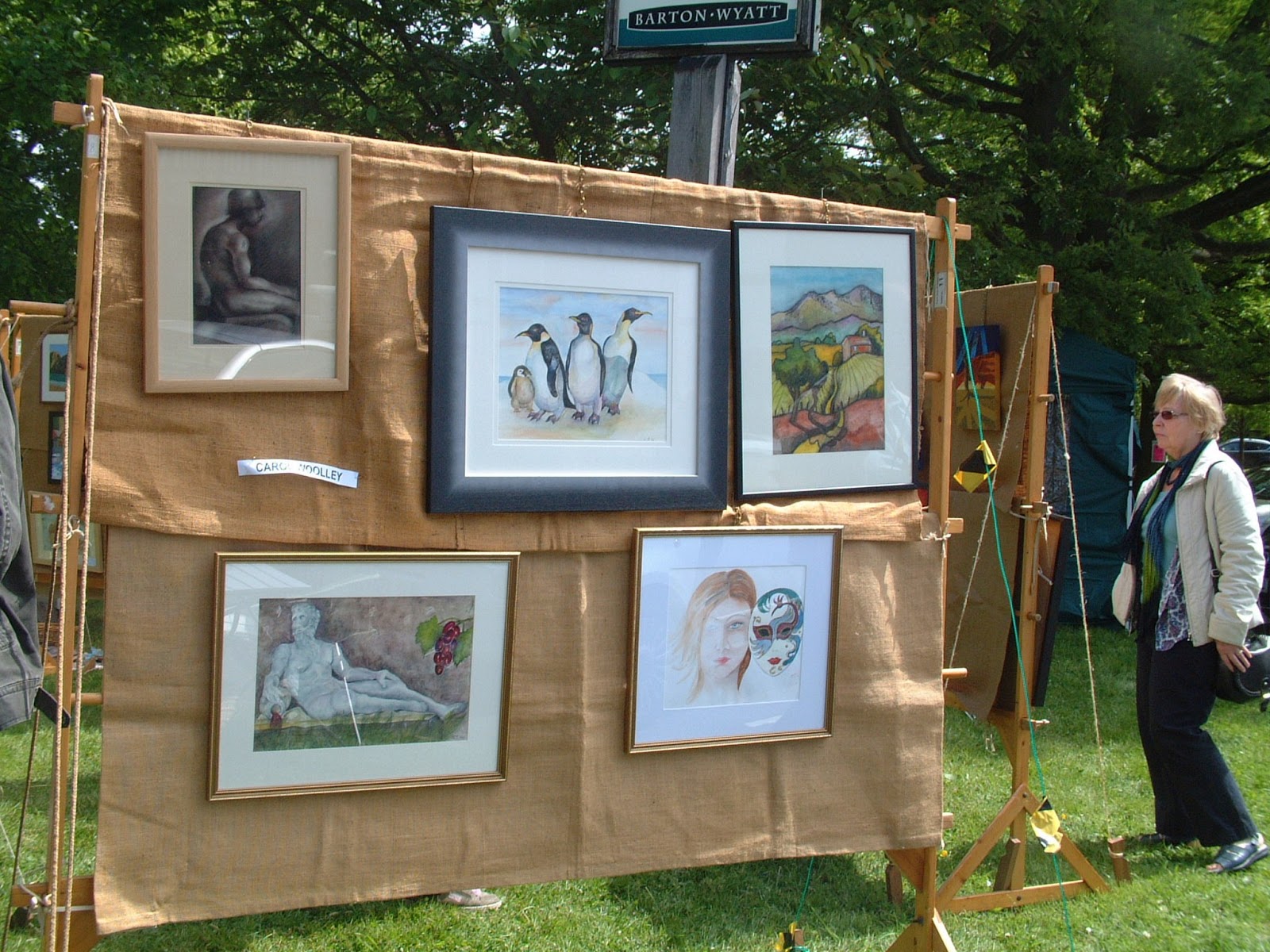 Virginia Water Art Society Diary: Paintings By Carol Woolley Summer ...