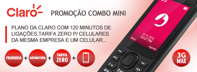 Claro para empresas: Promoção Combo Mini da Claro