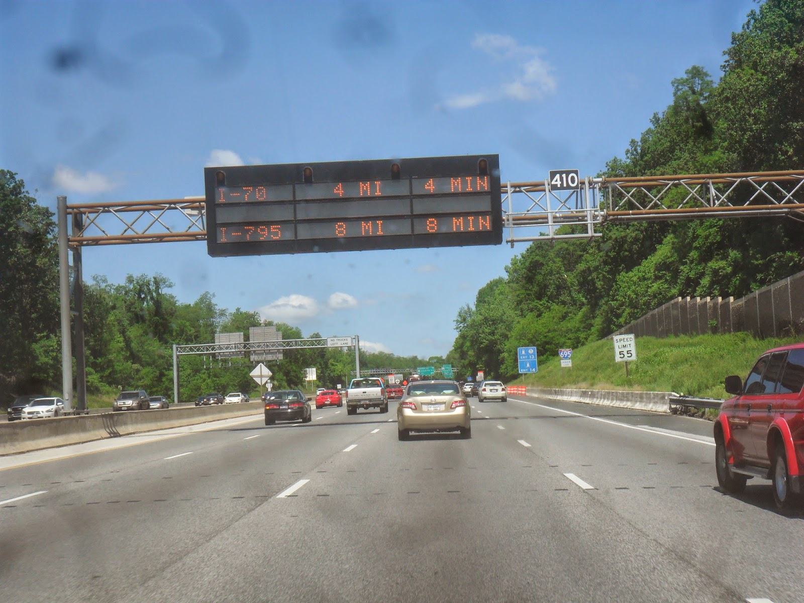 Luke's Signs: I-695/Baltimore Beltway & Interstate 83 - Maryland