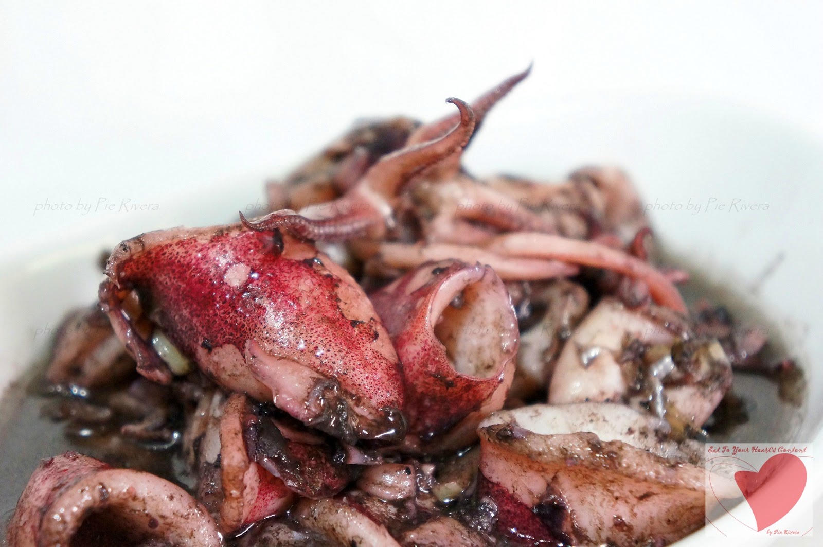 PINOY FOOD RECIPE : ADOBONG PUSIT (SQUID ADOBO)