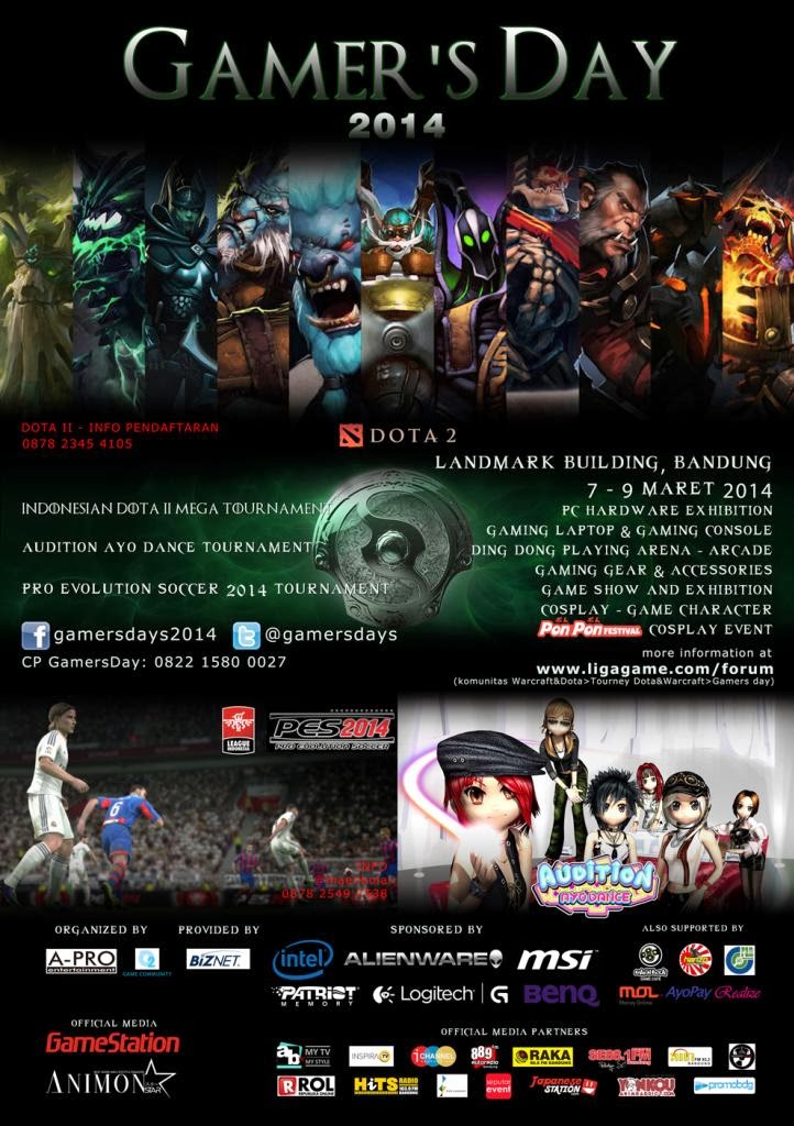 Gamers Day 2014 Arena Games Dingdong Classic | BERBAGI HAL PENTING