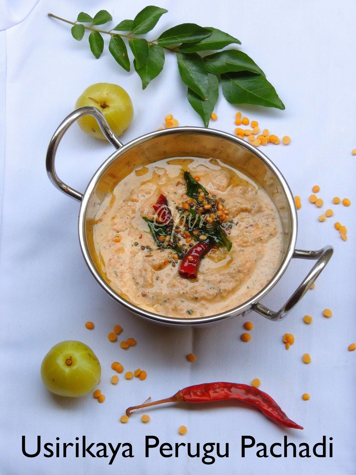 Priya's Versatile Recipes: Usirikaya Perugu Pachadi/Gooseberry Yogurt ...