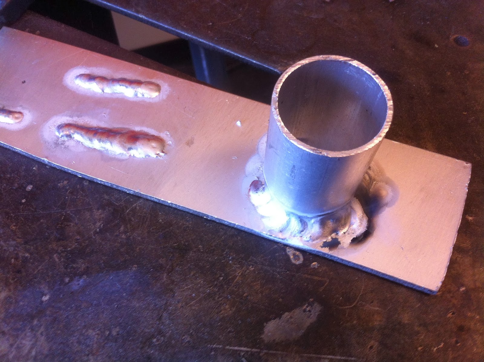 Jaguar's Spot: VDSKart: TIG Welding Aluminum Frame