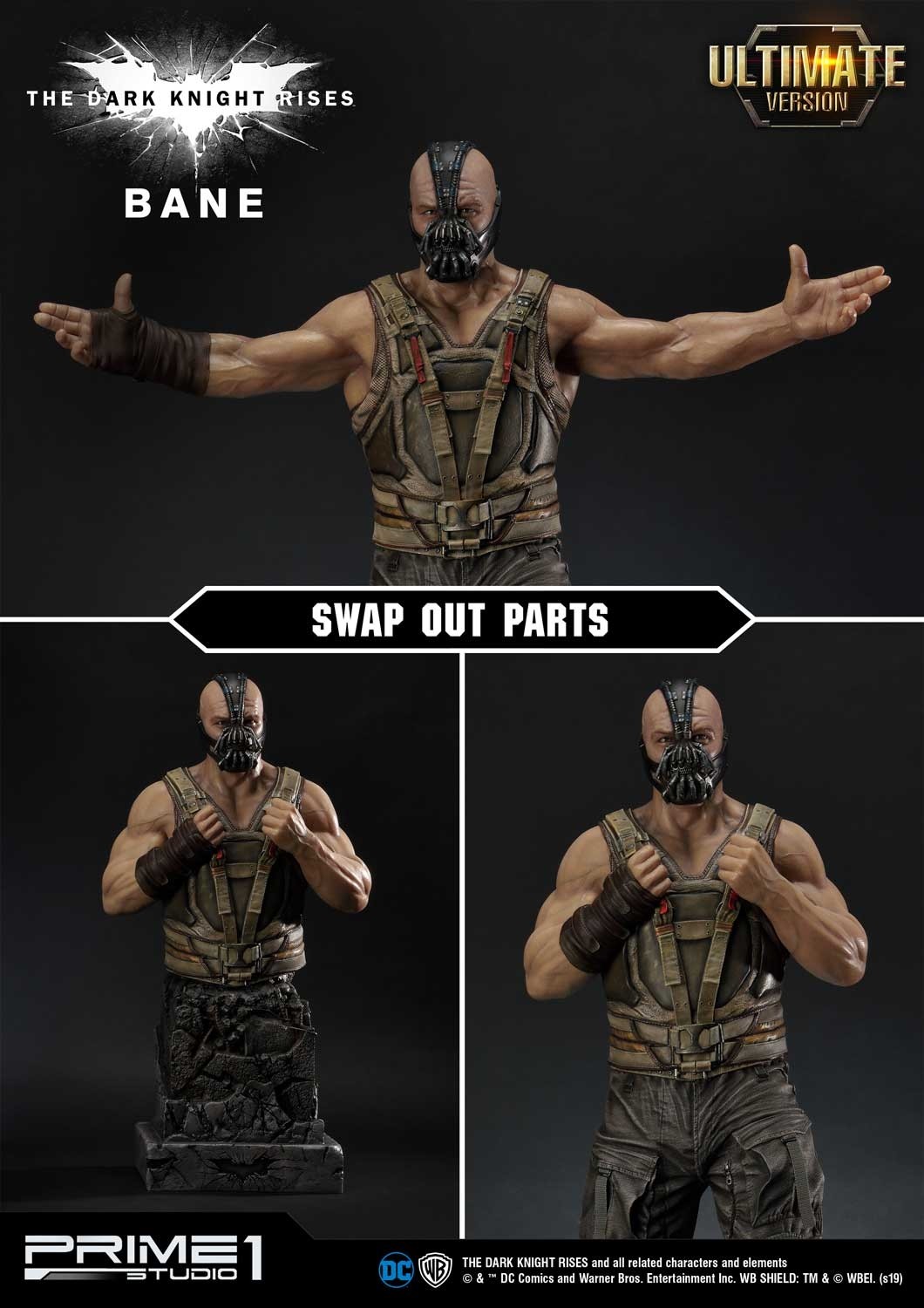 The Dark Knight Rises - Bane 1/3 (Prime 1 Studio)