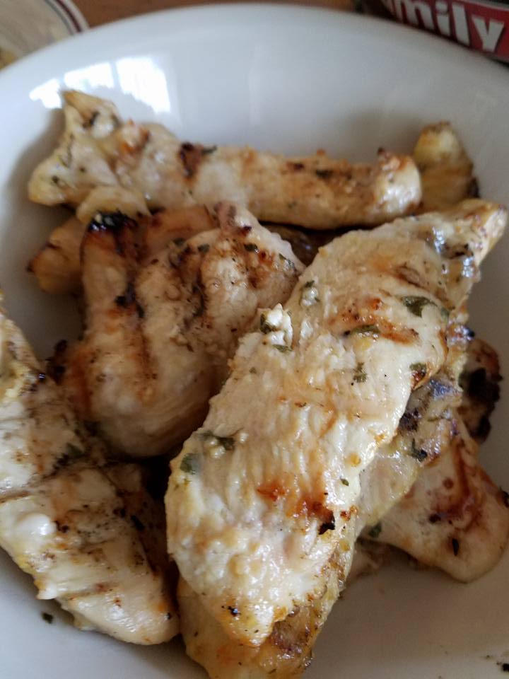 Garden 2 Plate: Spiedie Chicken