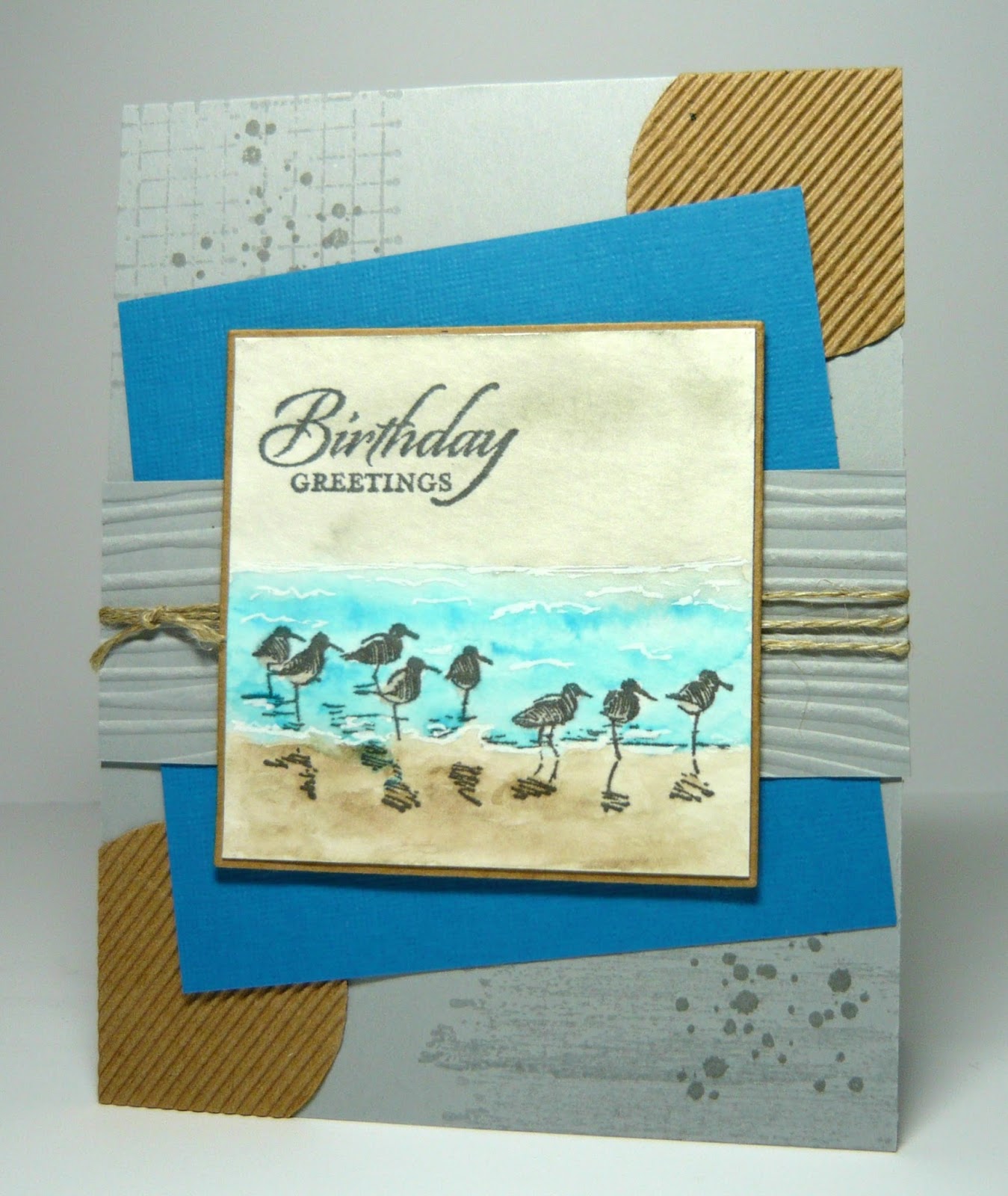 Perry Papercrafts: Pacific Birthday Greetings