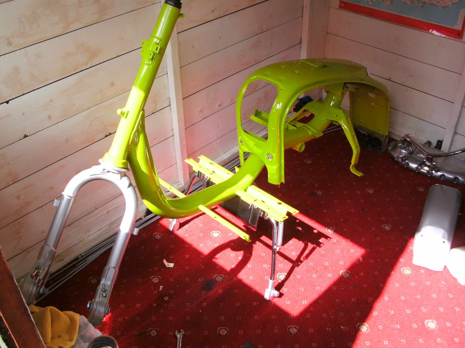 SERVETA LAMBRETTA Li 150: Lambretta Stand